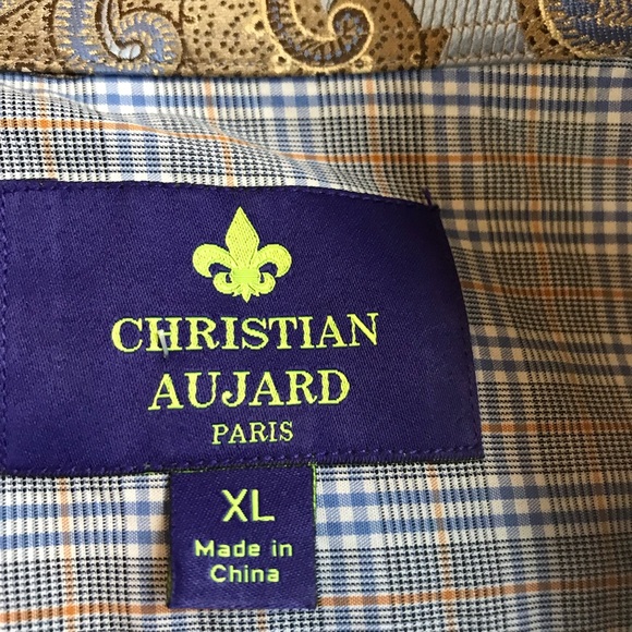 Christian Aujard | Shirts | Christian Aujard Paris Button Down Shirt Xl ...